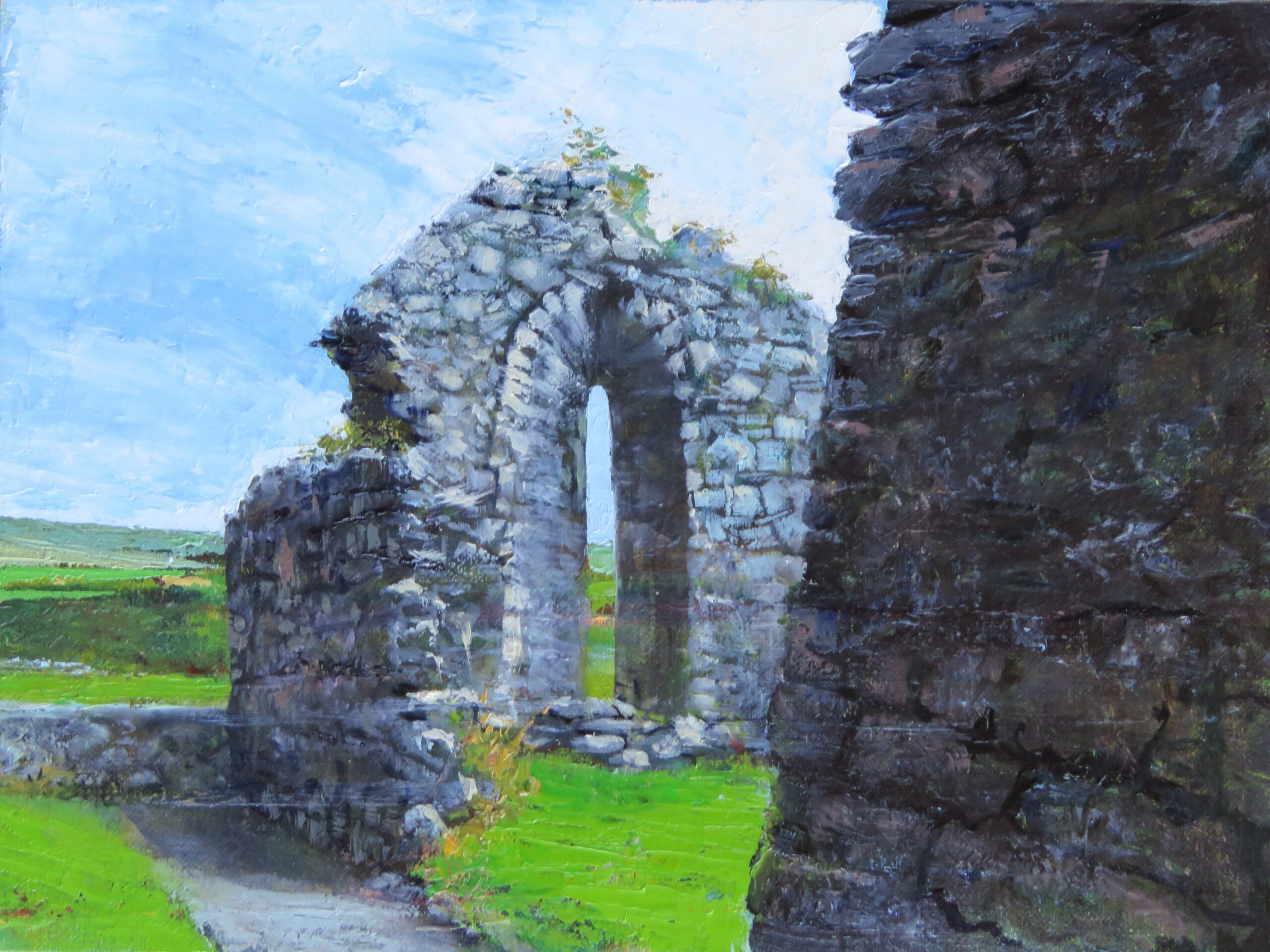 Stone Church Ruins - County Clare, Ireland - Co|So - Copley Society of Art