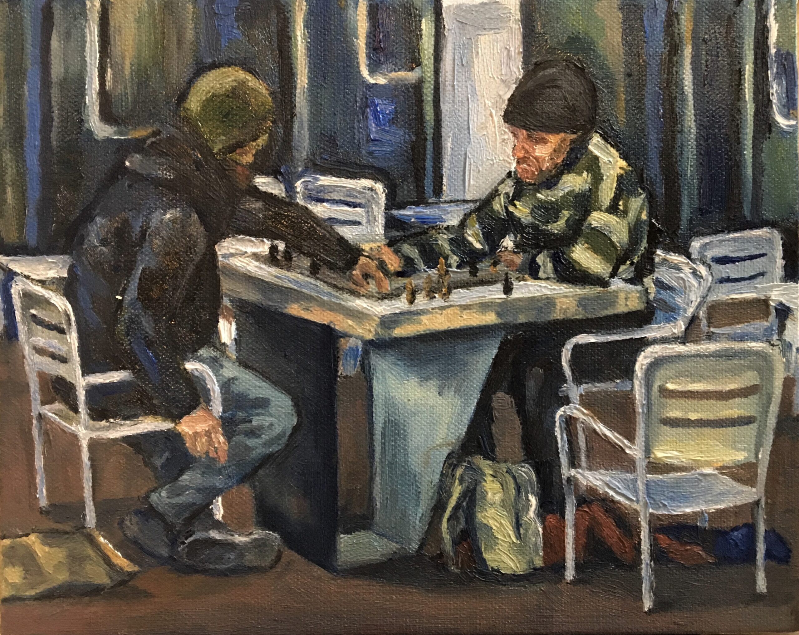 Chess Players of Harvard Square - Co|So - Copley Society of Art