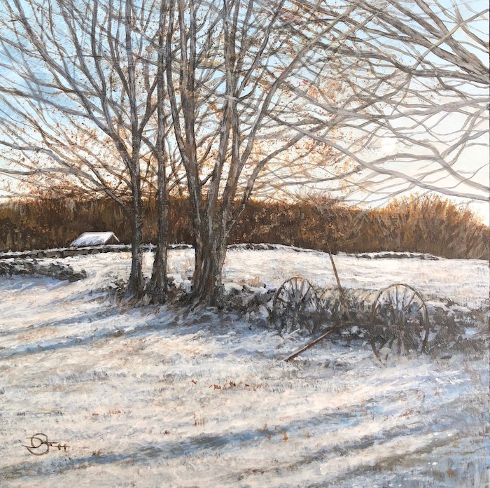 Snowfield Shadows - Co|So - Copley Society of Art