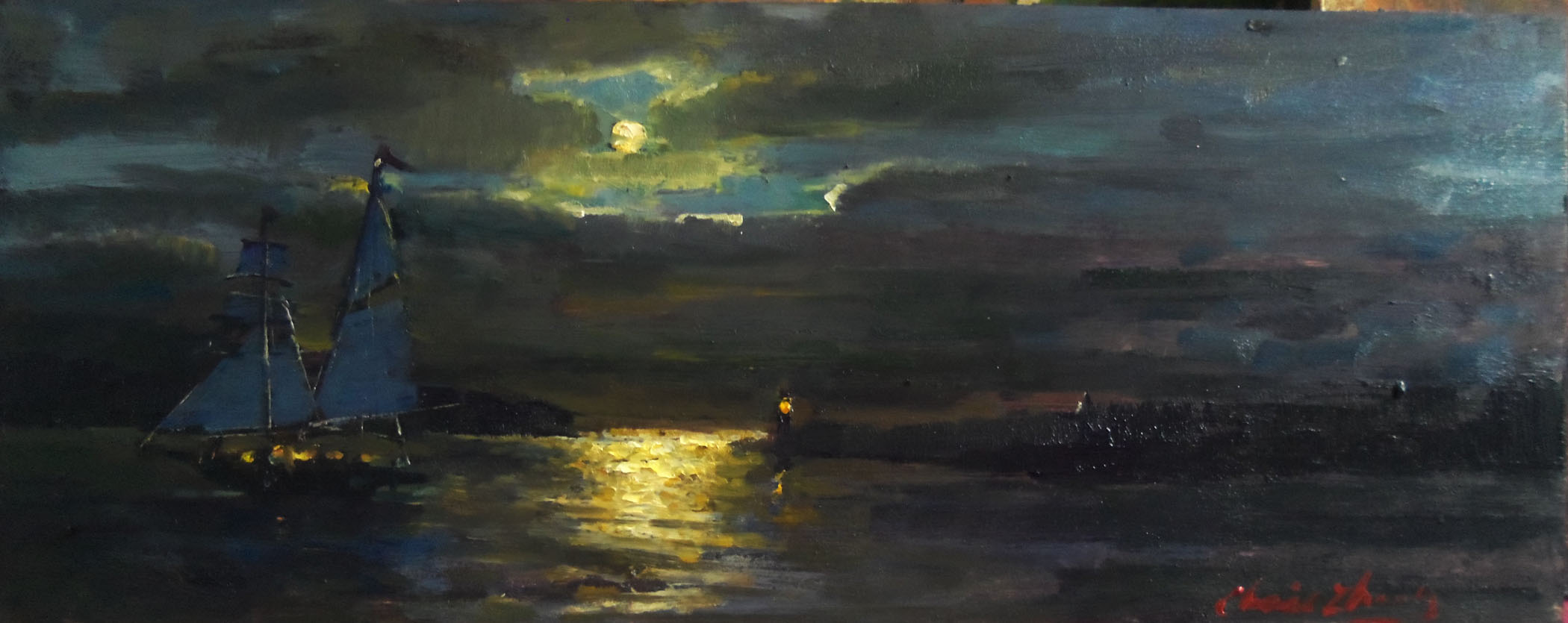 Moon Light Sailing - Co|So - Copley Society of Art