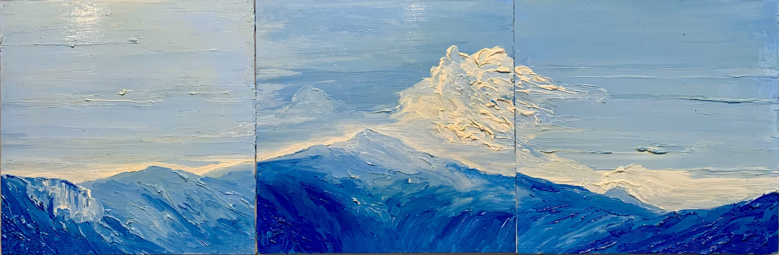 Mt. Washington Triptych, from the 365 Views of Mt. Washington Series ...